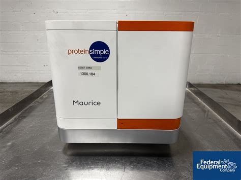 Biotechne Proteinsimple Protein Analyzer Model Maurice Federal