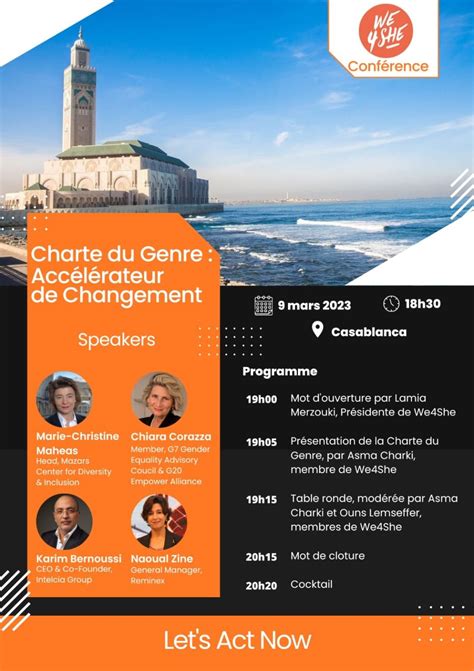 Ouns Lemseffer On Linkedin Conference Casablanca Gender Gender Gender Weact4impact