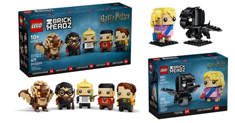 Two New Lego Harry Potter Brickheadz Sets Revealed For September 2025 Jays Brick Blog