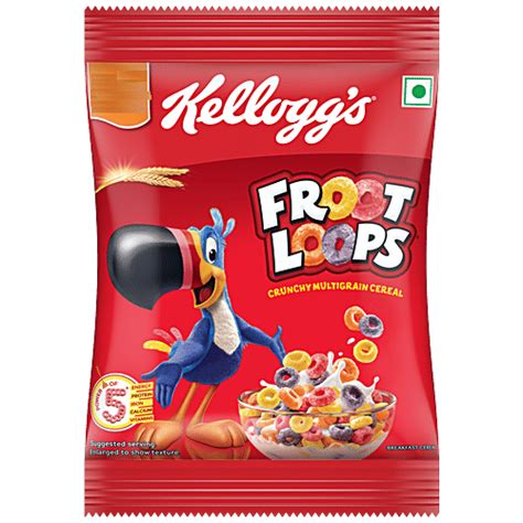 Buy Kelloggs Froot Loops Mixed Fruit Flavour Multigrain Breakfast