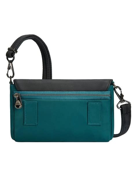 Travelon Addison Anti Theft Covertible Belt Bag In Evergreen Myer