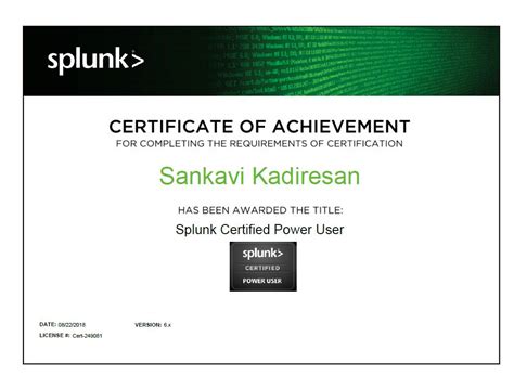 Sankavi Kadiresan On Linkedin Splunk Splunkprofessionals
