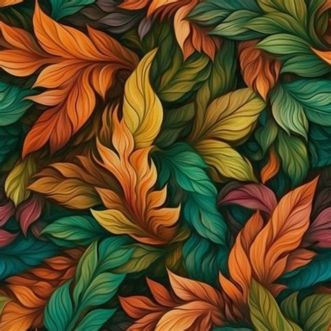 Premium Ai Image Sycamore Leaf Background