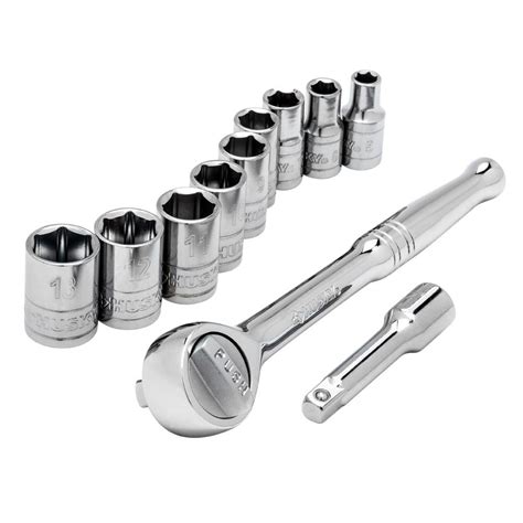 Ratchets And Sockets Hand Tools The Home Depot