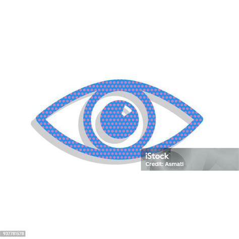 눈 표시 그림입니다 벡터입니다 시 클 라 멘와 네온 블루 아이콘 포크 검색에 대한 스톡 벡터 아트 및 기타 이미지 검색 곡선 과학 Istock