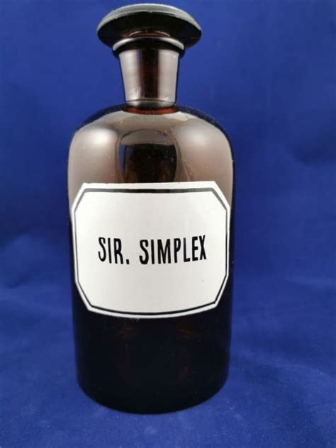 Słój Na Syrop Prosty Sirupus Simplex