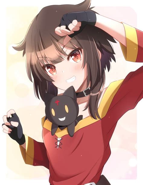 Megumin And Chomusuke R Konosuba