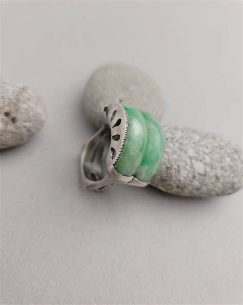 Gemstone Silver Craft Ring By Naschenka Your Size Custom Ring Best