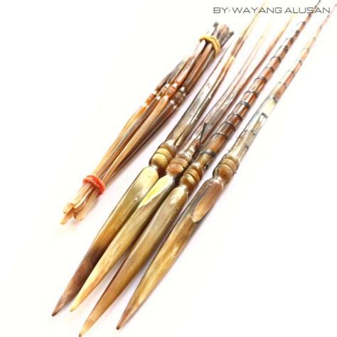 Jual Gapit Wayang Kulit Bahan Sungu Tanduk Tangkai Wayang Kulit Di