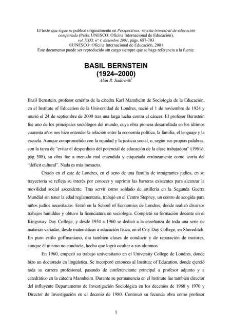 Bernstein Basil Pdf