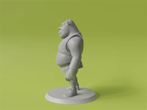 Shrek 3d Model 3d Printable Cgtrader