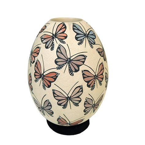 Cindi Perez Butterflies Mata Ortiz Sandia Folk