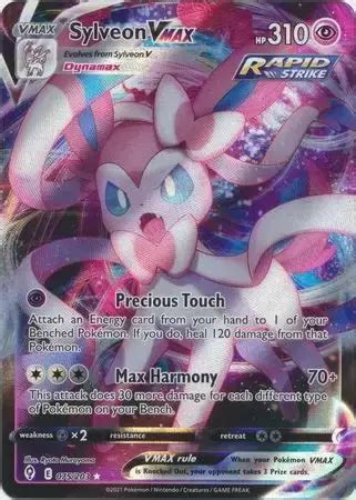 Sylveon Vmax Sylveon Vmax Secret Swsh07 Evolving Skies Swsh07