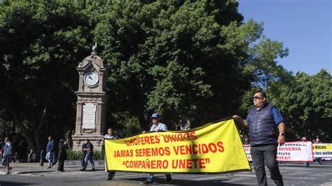 Fracasa El Paro De Transportistas En Puebla Acusan Que No Tienen
