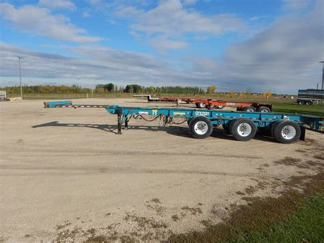 2003 Max Atlas 40 53 Tridem Trombone Container Chassis 521 Little League Equipment Sales