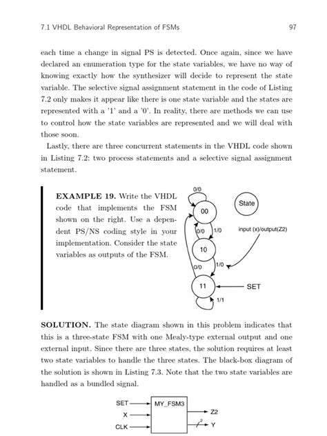 fsm in vhdl pdf vhdl variable computer science