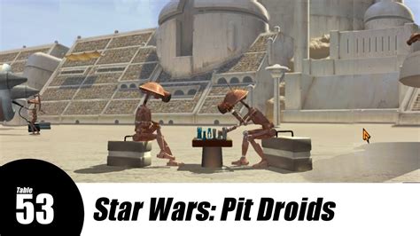 Star Wars Pit Droids Review 20 Years Later Youtube