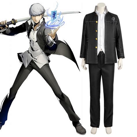 Persona 4 Yu Narukami Cosplay Costume Tophatters Inc