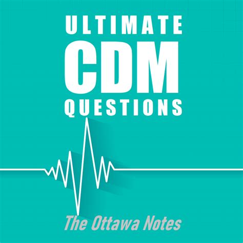 2 Cdm Style Questions 25 Questions Including Full Answers The Ottawa Notes