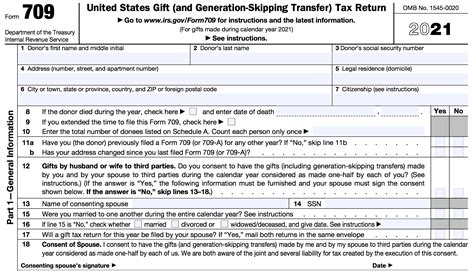 T Tax Form 709 Example At Luca Schonell Blog