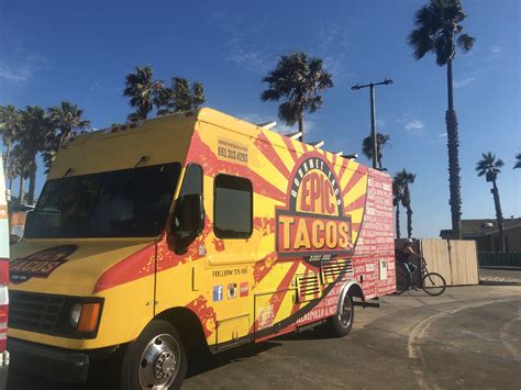 Best Food Trucks Epic Tacos Menu