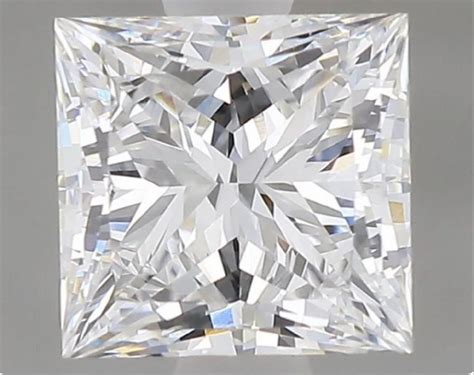 100ct D Vvs2 Princess Cut Lab Grown Diamond Igi Certified Cvd Type Ii
