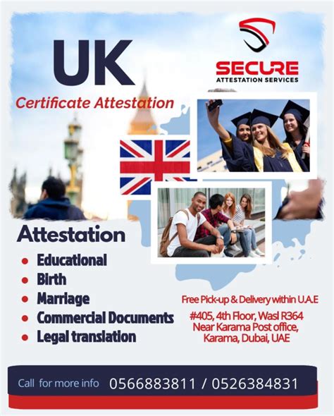 Uk Issued Documents Attestation Secure Attestation Services