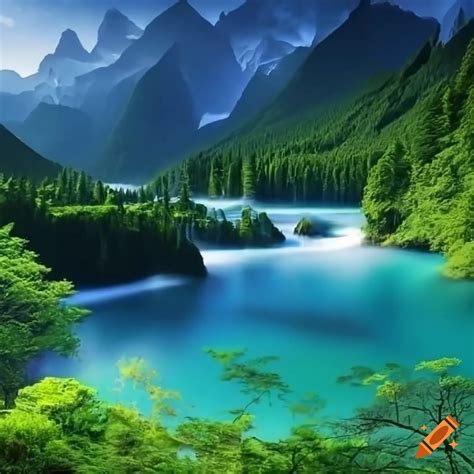 Cool Nature Wallpaper In 4k Resolution On Craiyon