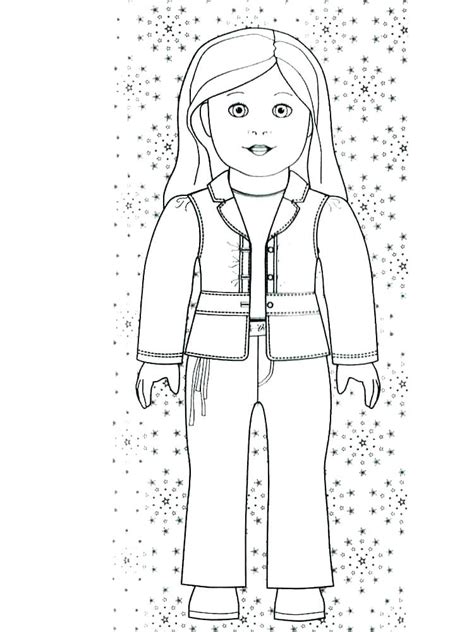 Free Printable American Girl Doll Coloring Pages At Getdrawings Free