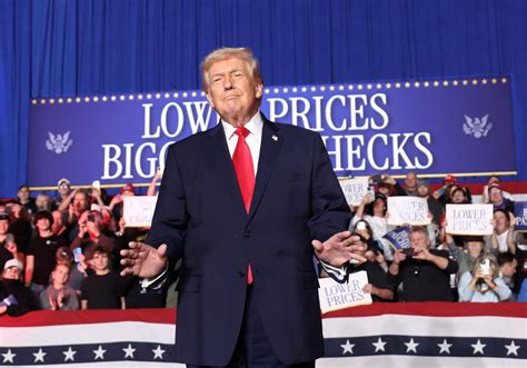 See President Donald Trumps Visit To Iowa To Talk About The Economy