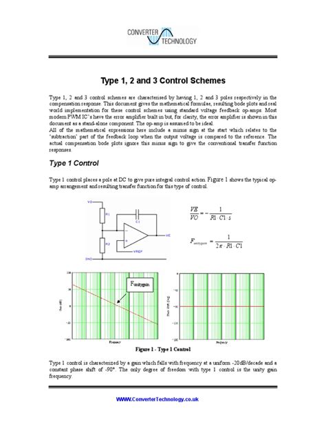 Type 1 2 And 3 Control Systems Pdf
