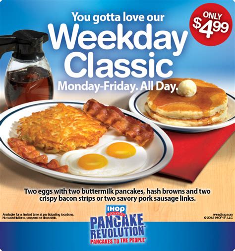 Easley Eats Ihop Weekday Classic 499