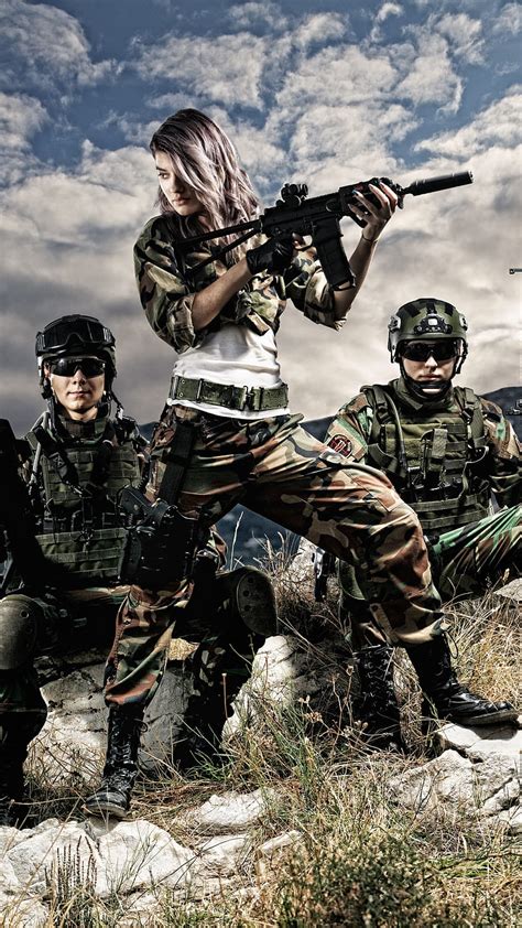 Indian Army Female Soldiers