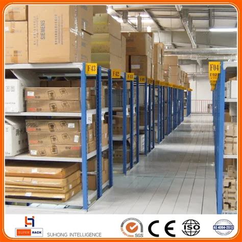 Manufacturer Ce Iso Certificated Warehouse Storage Multi Level Pallet Racking Supported