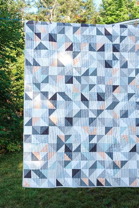 Heathers Half Square Triangle Quilt Closet Core Patterns