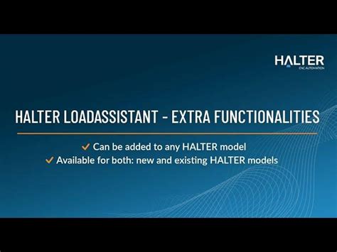 Halter Cnc Robotics On Linkedin Halter Cells Additional Functionalities