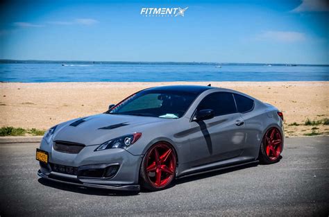 2010 Hyundai Genesis Coupe 2 0t With 20x9 Incurve Lp5 And Nitto 245x35
