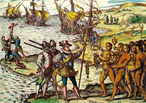 Los Viajes De Cristobal Colon Y La Conquista De Mexico Y Peru Timeline