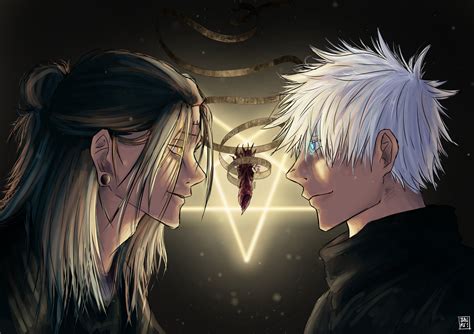 Artstation Suguru Geto Satoru Gojo Jujutsu Kaisen