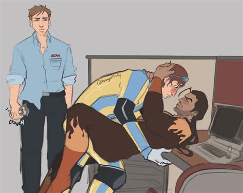 Rule 34 Caught D3rangedfirefly Dispatch Game Flambae Male Male Only