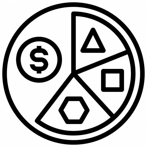 Money Management Spend Budget Allocate Expense Fund Icon