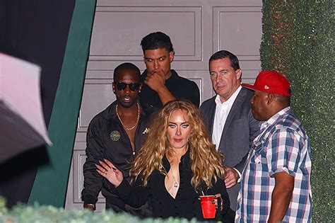 Adele And Rich Paul At Beyonces 41st Birthday Party Photos Hollywood Life
