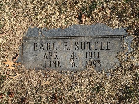 Earl Edward Suttle 1911 1993 Find A Grave Memorial