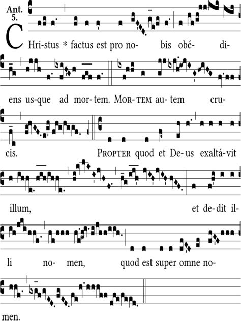 Christus Factus Est Pdf