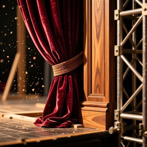 Free Velvet And Walnut Image Theater Curtain Velvet Download At