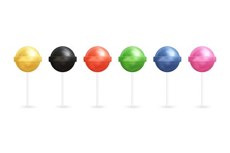 Lollipop Candy 3d Vector Icon Set Graphic By Drawplusmotions · Creative Fabrica