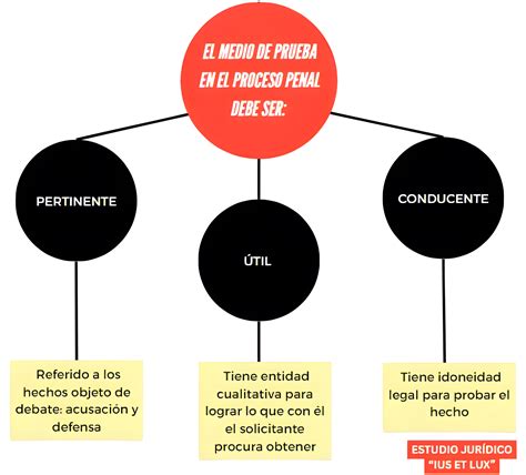 Que Es La Pertinencia Utilidad Y Conducencia De Un Medio De Prueba En