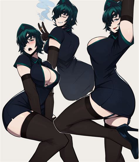 Rule 34 Aneurysmax Armpits Big Ass Big Breasts Boob Window Breasts Chainsaw Man Cigarette