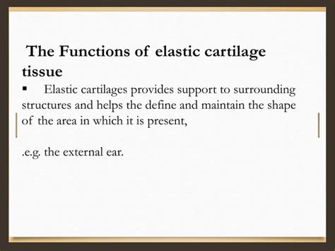 Cartilage Structure And Its Function Pptx