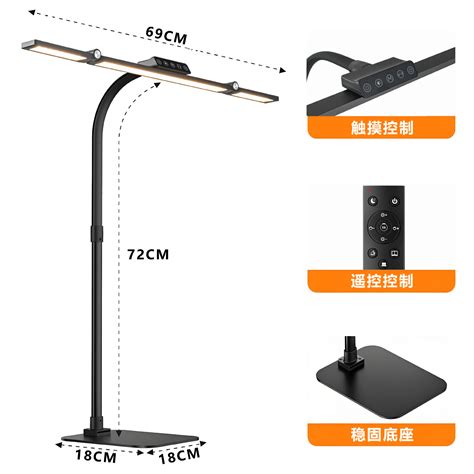 跨境学生专用护眼台灯多功能桌面折叠led台灯鹅颈夹子学习阅读灯 阿里巴巴